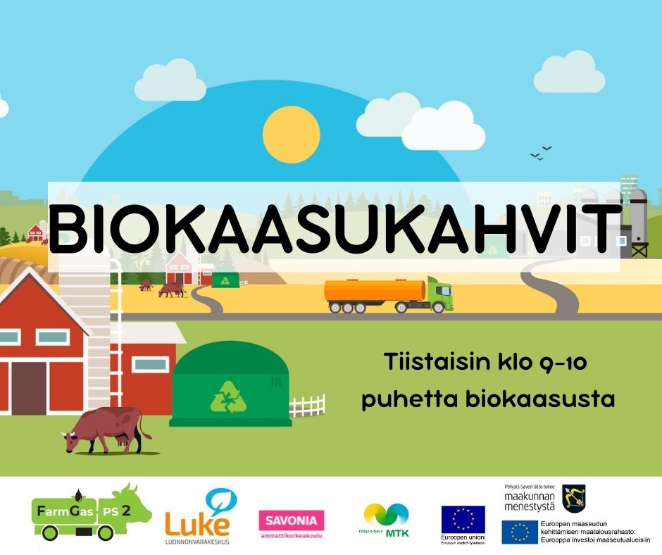 Biokaasu - MTK-Pohjois-Savo - MTK