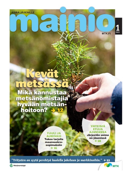 Uudistunut Mainio-jäsenlehti ilmestynyt - MTK