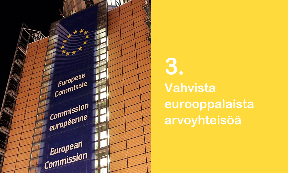 Teesi 3. Vahvista eurooppalaista arvoyhteisöä - MTK