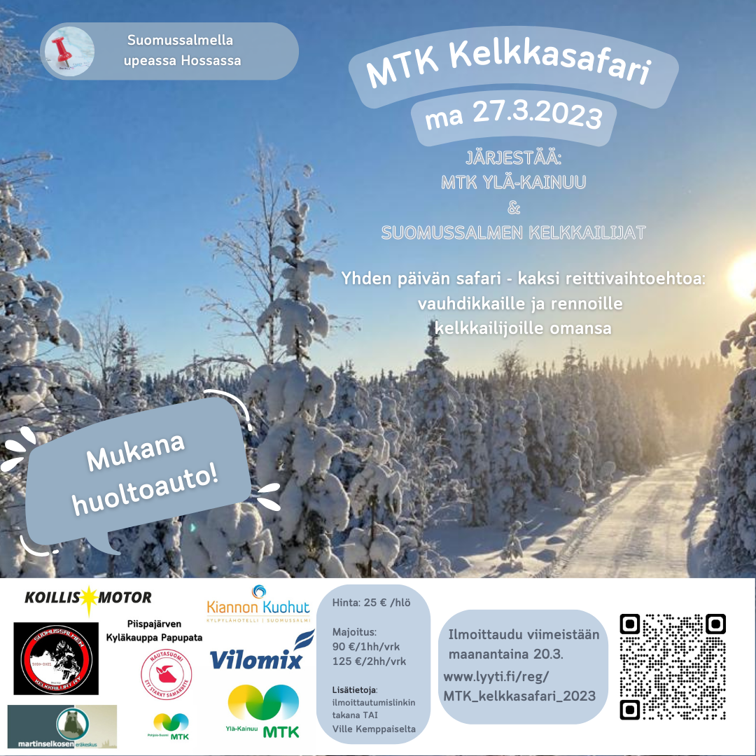 MTK Kelkkasafari 2023 - MTK-Pohjois-Suomi - MTK